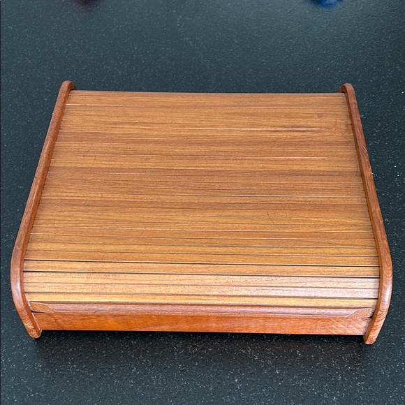 Eppco Enterprises | Storage & Organization | Vintage Wooden Rolltop Box ...